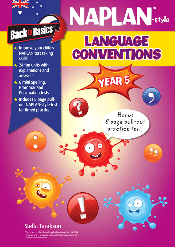 Back To Basics Naplan Language Conventions Yr 5 Light Bookstore Back To Basics Naplan Language Conventions Yr 5 Light Bookstore